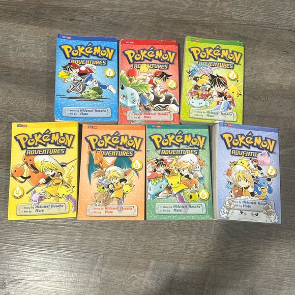 Pokemon | Other | Pokmon Adventure 7 Book Magna Collection Volumes 7 ...